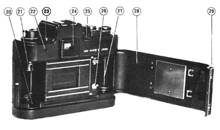 Zenit-19 camera manual – Soviet cameras of the USSR